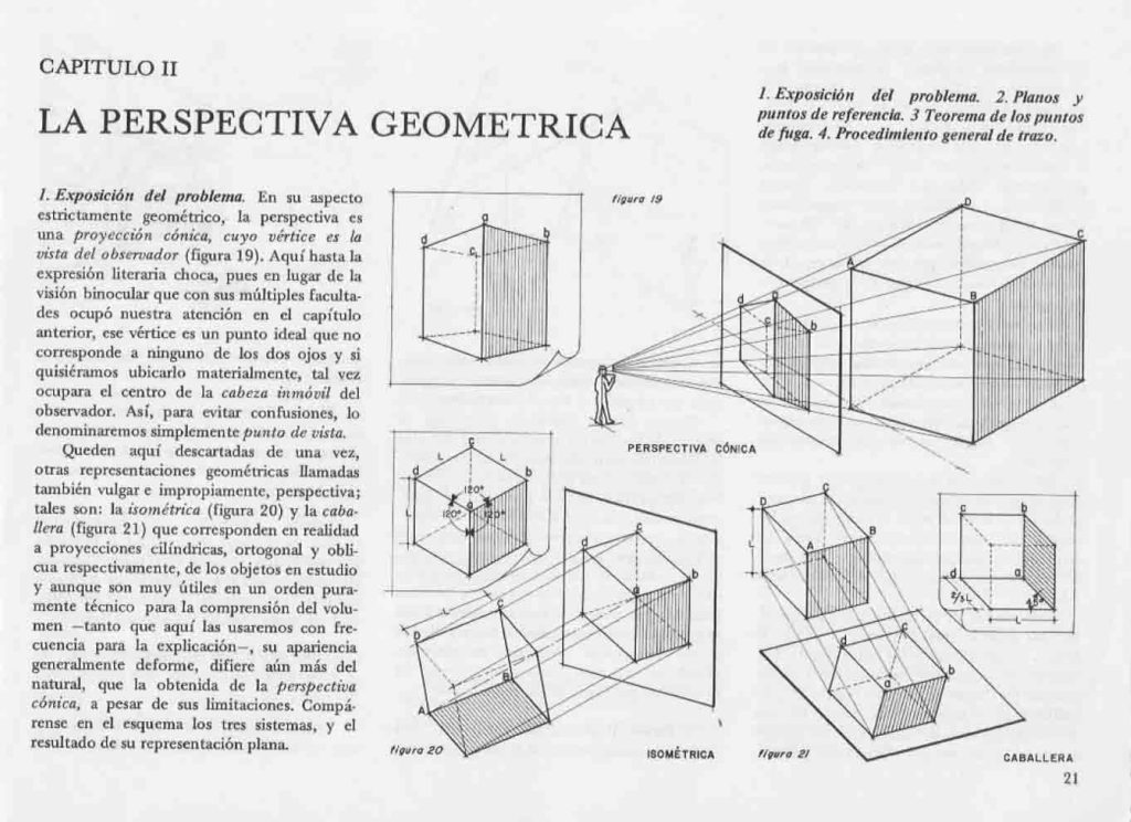 Perspectiva Geométrica, Miguel de la Torre | Recursos de Arquitectura