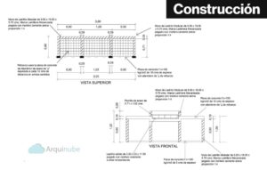 Planos de Parrillas con Medidas PDF - Arquinube